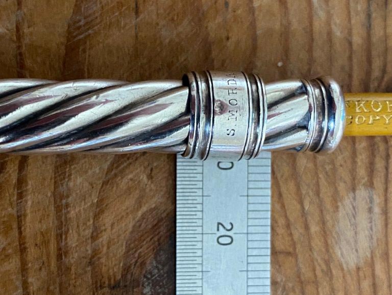 Sampson Mordan Silver Retractable Pencil - at Rutland Antiques